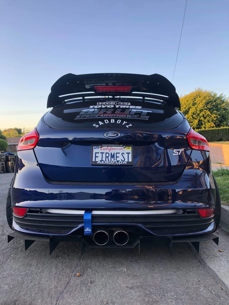 TB Performance – Focus ST (2013-2018) Rear Crash Bar – Engineered ...